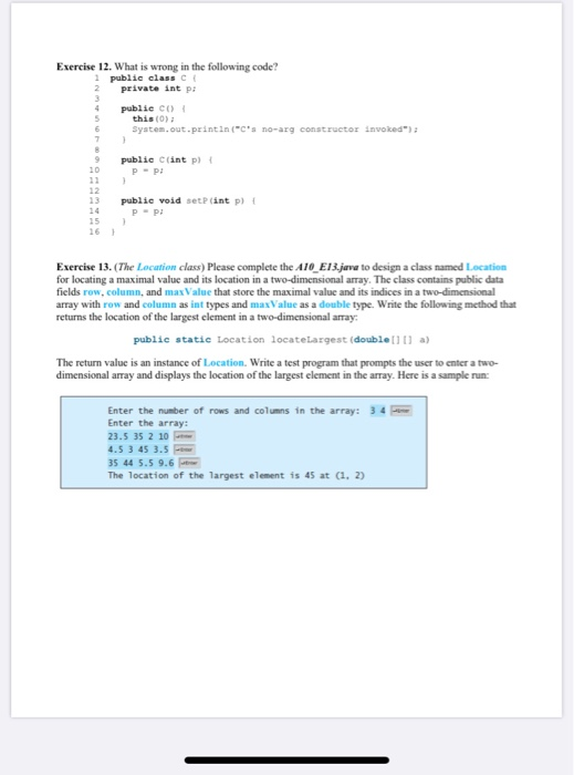 Solved Publie Class Foo Int Statie Strings
