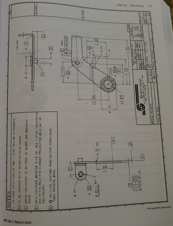 Solved 4. This drawing shows a fastener inserted into a | Chegg.com