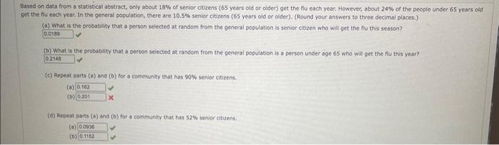 Solved Based on data from a statistical abstract, only | Chegg.com