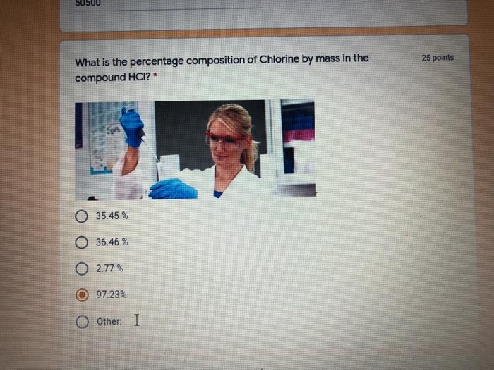 Solved 50500 25 points What is the percentage composition of | Chegg.com