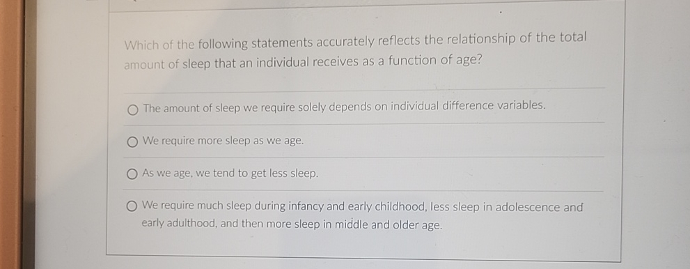 Solved Which of the following statements accurately reflects | Chegg.com