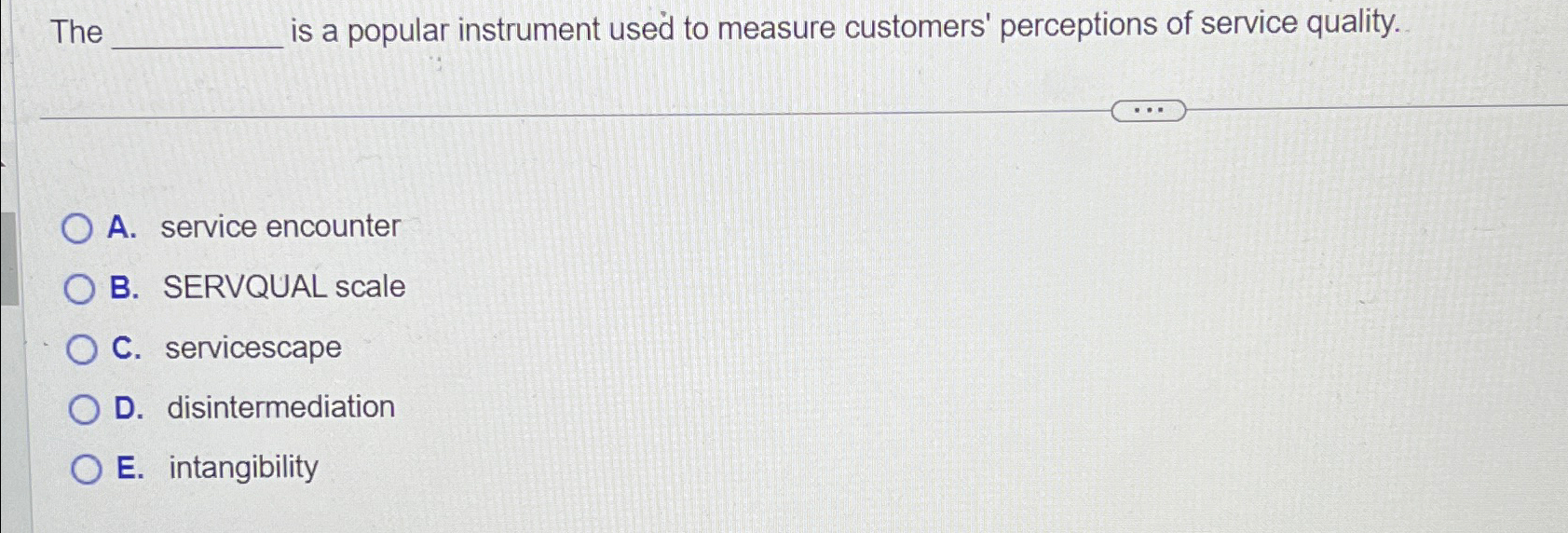 Solved The ﻿is a popular instrument used to measure | Chegg.com
