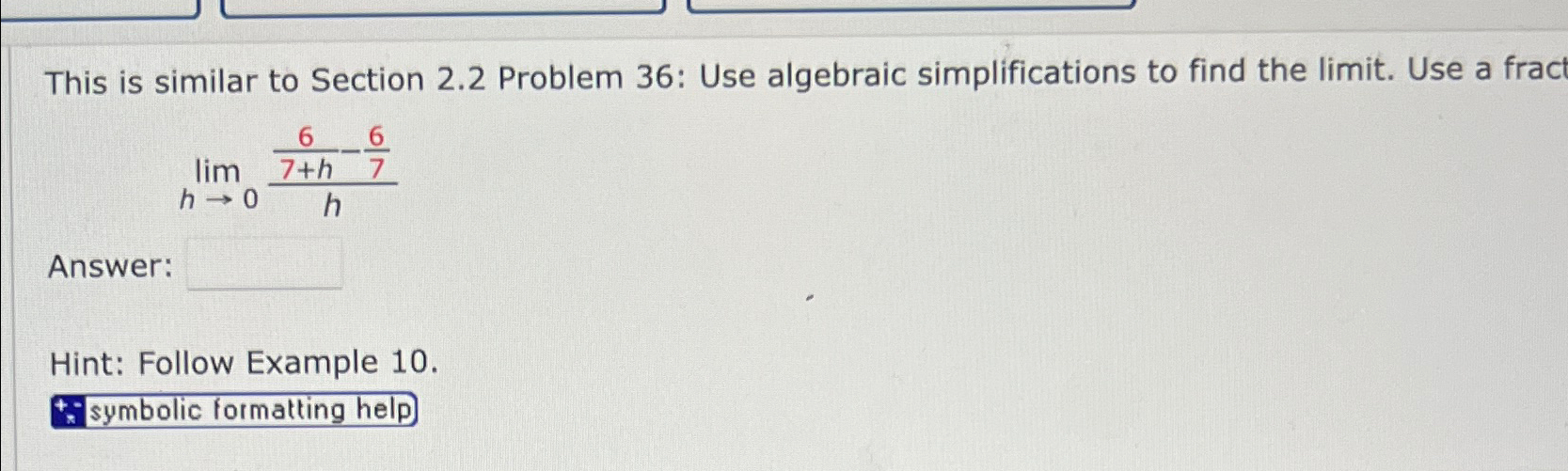 Solved This is similar to Section 2.2 ﻿Problem 36: Use | Chegg.com