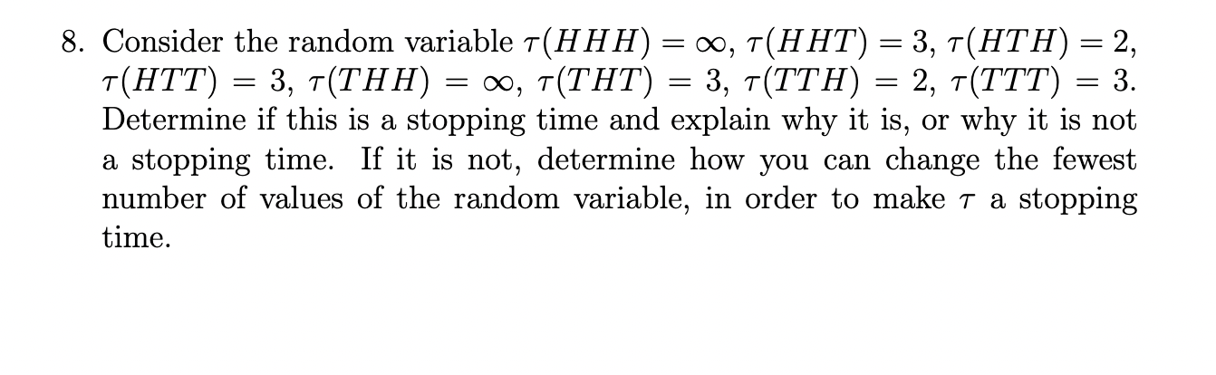 Solved by an EXPERT Consider the random variable | Chegg.com