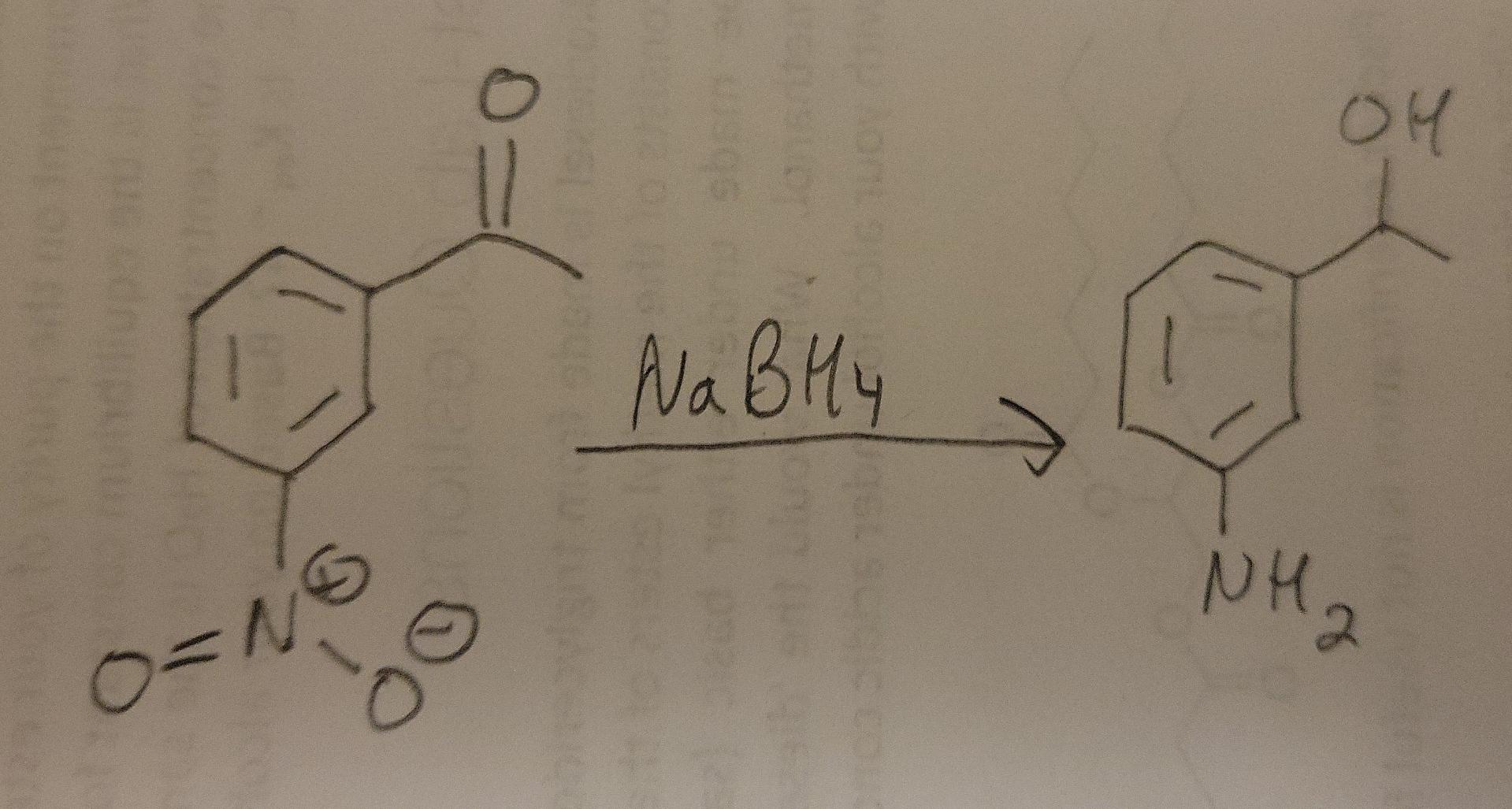 Solved I need help writing the entire mechanism of the NaBH4 | Chegg.com