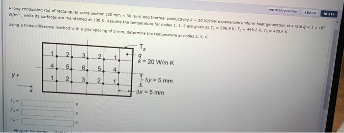 Solved PRINTER VERSION & RACK NEXT A long conducting rod of | Chegg.com
