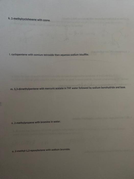 Solved 6. Give the name and structure of the major (only) | Chegg.com