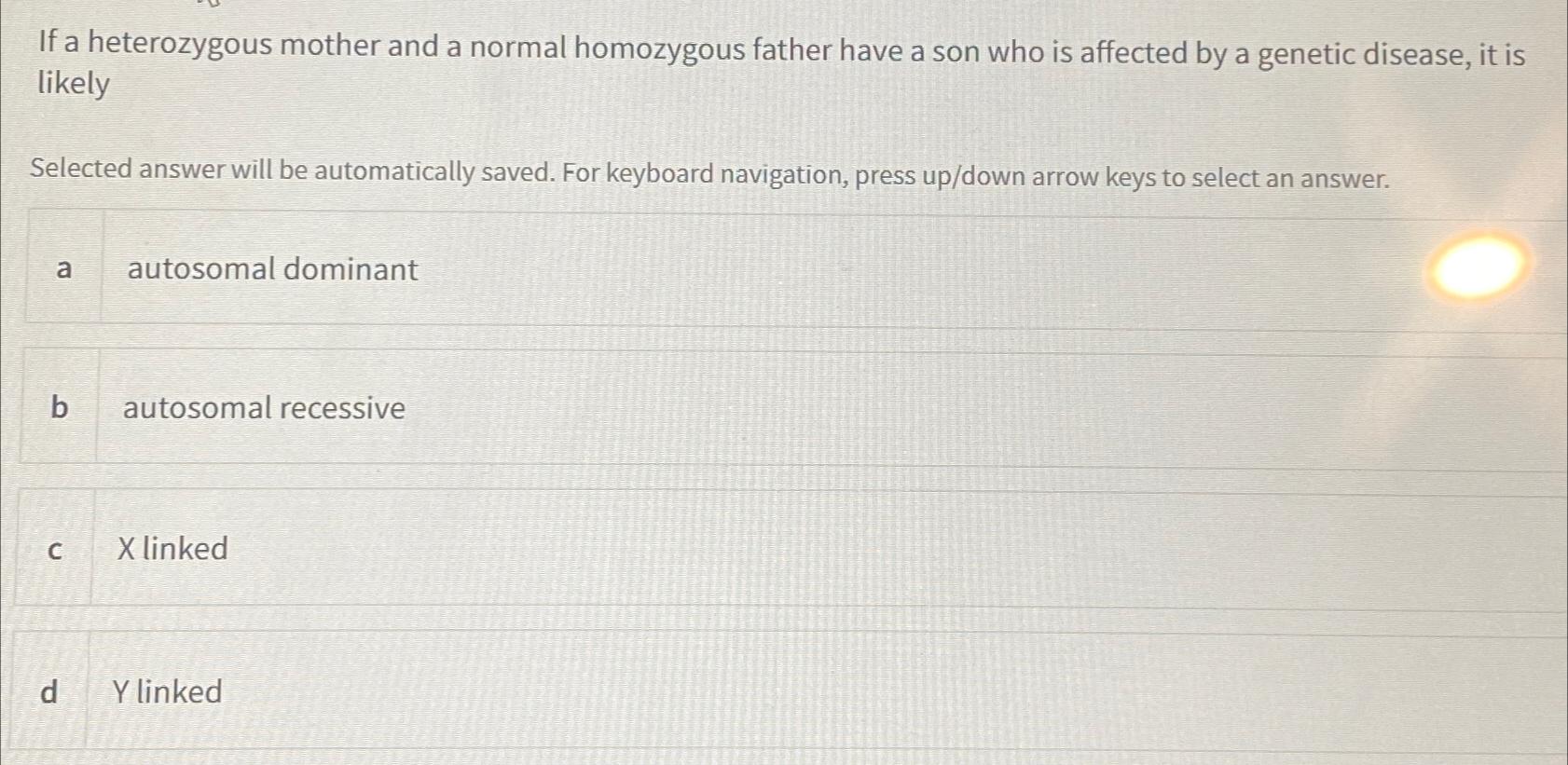 Solved If a heterozygous mother and a normal homozygous | Chegg.com