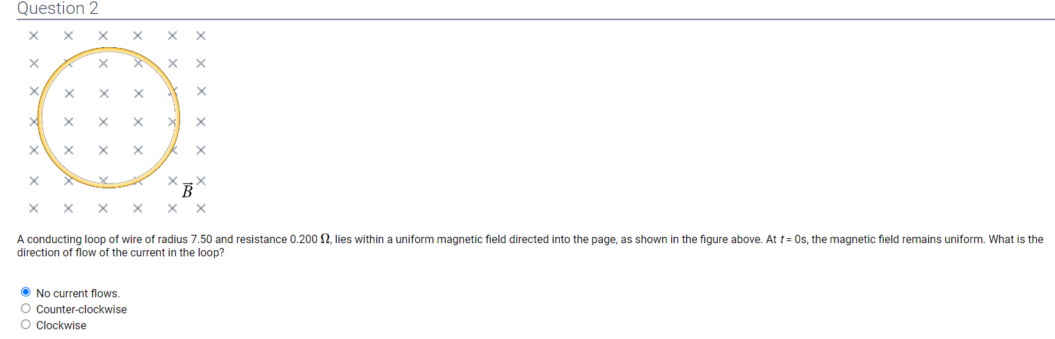 Solved Question 2 ﻿direction of flow of the current in the | Chegg.com