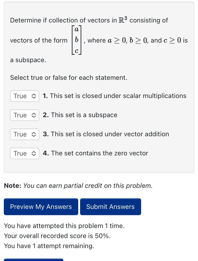 Solved Determine if collection of vectors in R3 ﻿consisting | Chegg.com