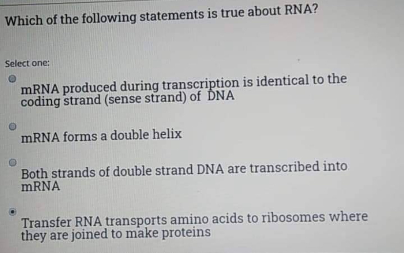Solved Which of the following statements is true about | Chegg.com