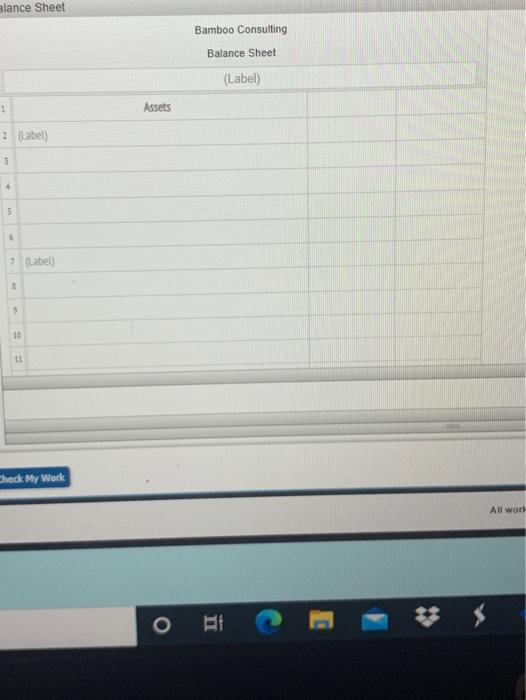 Solved Bamboo Consulting is a consulting firm owned and | Chegg.com