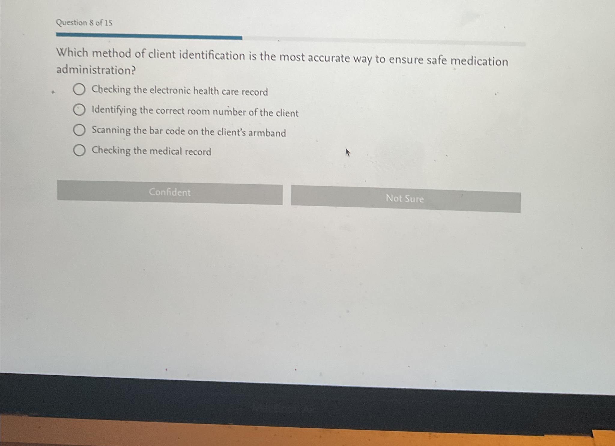 Solved Question 8 ﻿of 15Which method of client | Chegg.com
