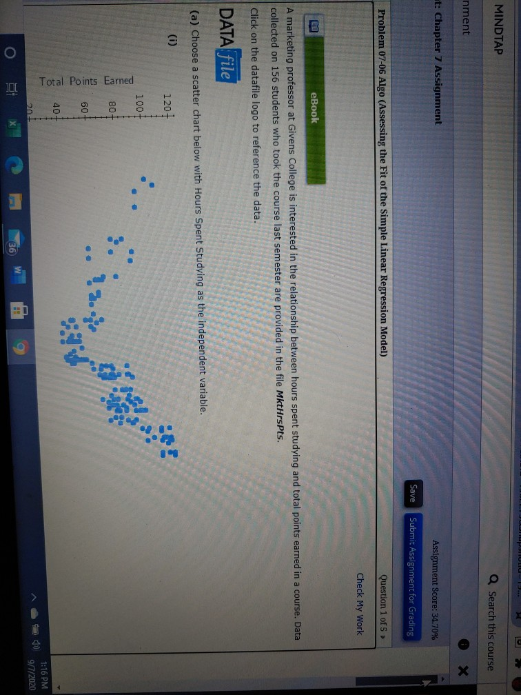 MINDTAP Q Search this course nment X t: Chapter 7 | Chegg.com