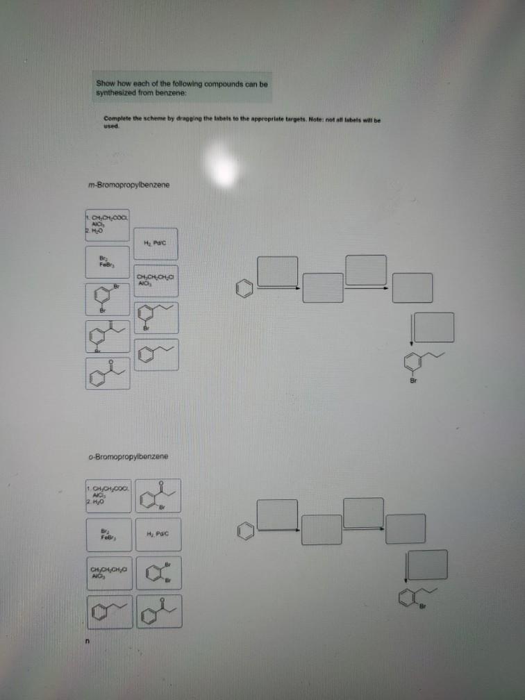Solved (CADA.ORG Show how each of the following compounds | Chegg.com