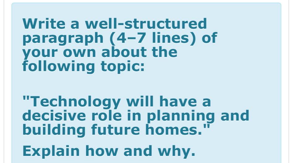 Write a well-structured paragraph (4-7 ﻿lines) ﻿of | Chegg.com