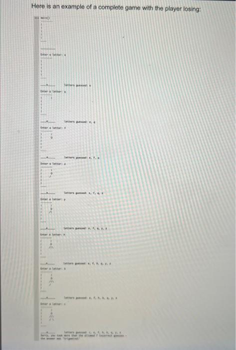 Solved 1) [20 marks] Write a function named enter guess | Chegg.com