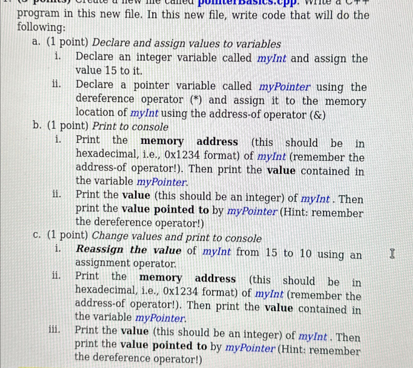Solved Program In This New File In This New File Write