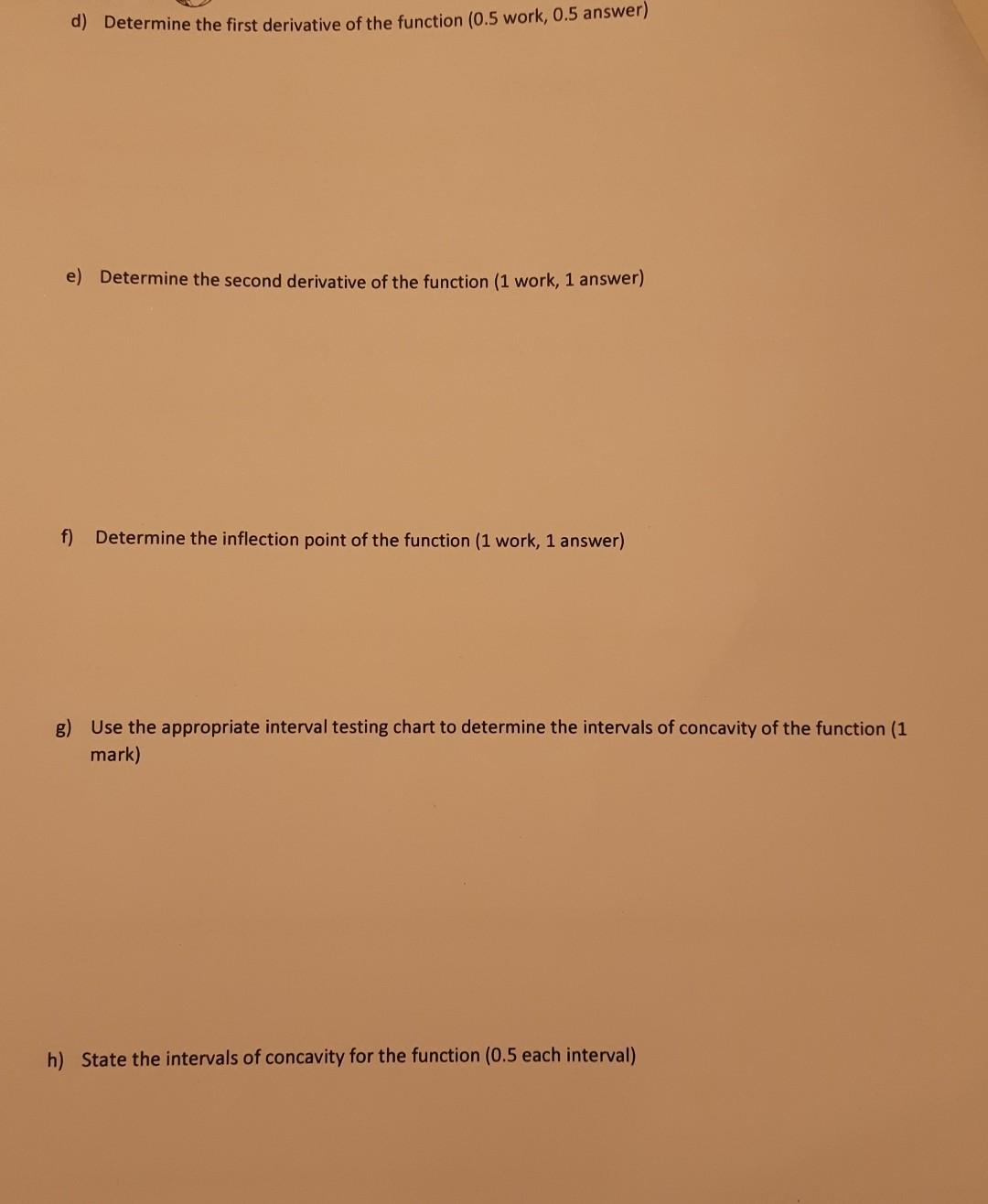 Solved f(x)=x+5x−5 Marking Scheme (K: 12 marks) a) Determine | Chegg.com