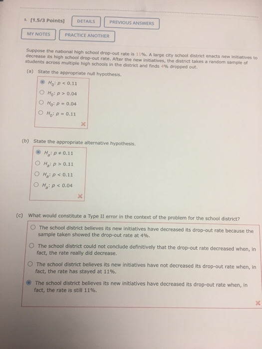 Solved 5. 11.5/3 Points) DETAILS PREVIOUS ANSWERS MY NOTES | Chegg.com