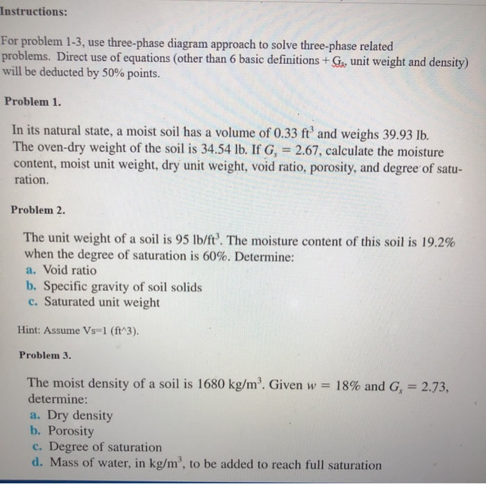Solved Instructions: For problem 1-3, use three-phase | Chegg.com