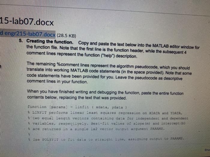 Solved 15-lab07.docx d engr215-lab07.docx (28.5 KB) 5. | Chegg.com