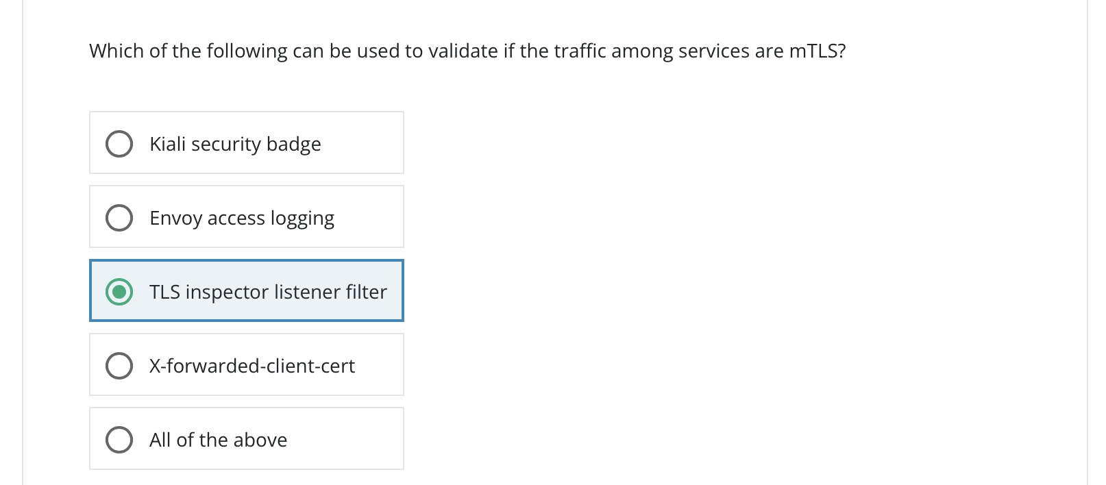 Which of the following can be used to validate if the | Chegg.com