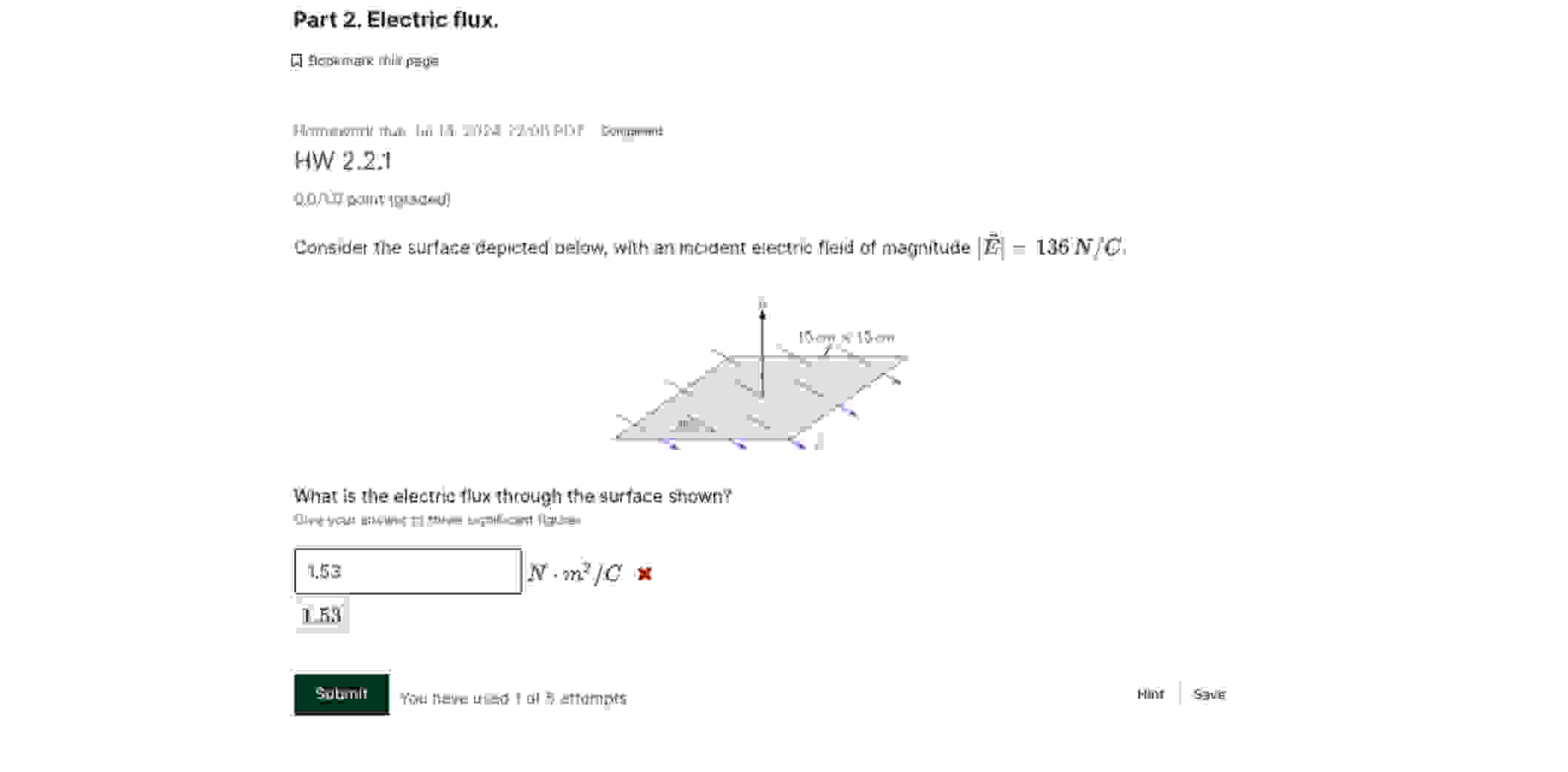Solved HW 2.2.1Consider the surface depreded delsw, whth an | Chegg.com