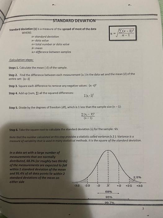 Solved BIOSTATISTICS- Learning Objectives: Able to | Chegg.com