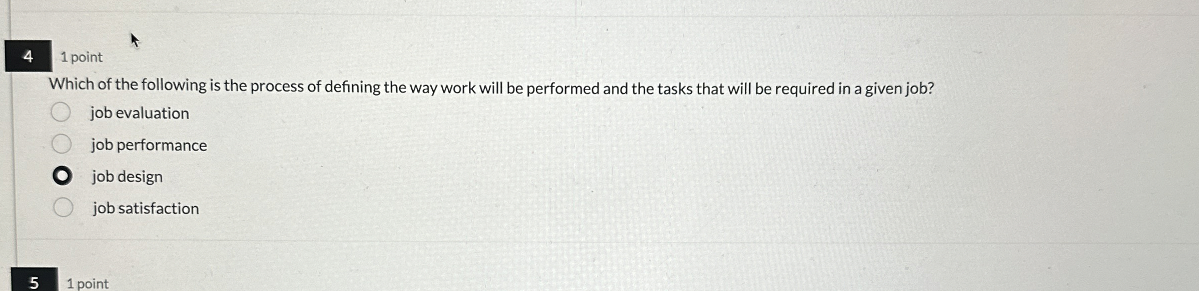 Solved 41 ﻿pointWhich of the following is the process of | Chegg.com