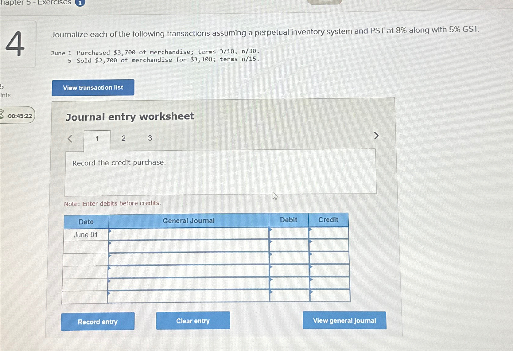 Solved 4 ﻿Journalize each of the following transactions | Chegg.com