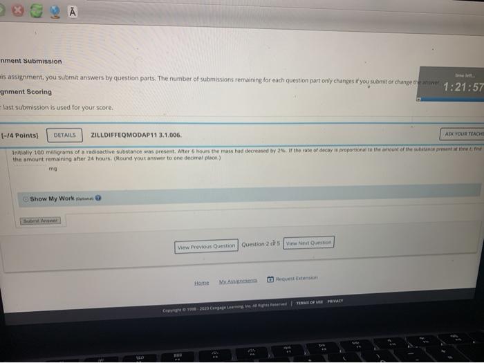Solved X nment Submission is assignment, you submit answers | Chegg.com Solved X nment Submission is assignment, you submit answers | Chegg.com