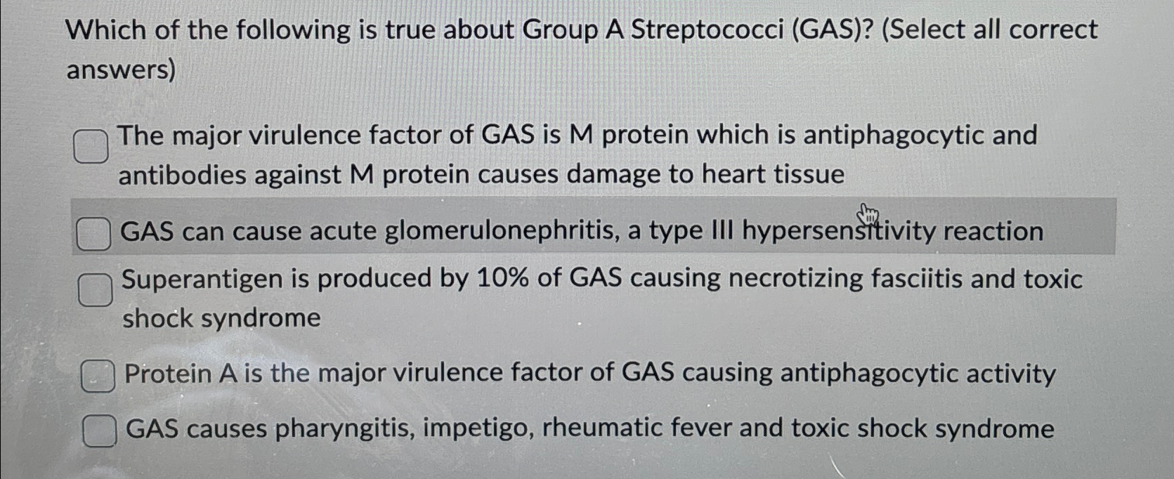 Solved Which of the following is true about Group A | Chegg.com