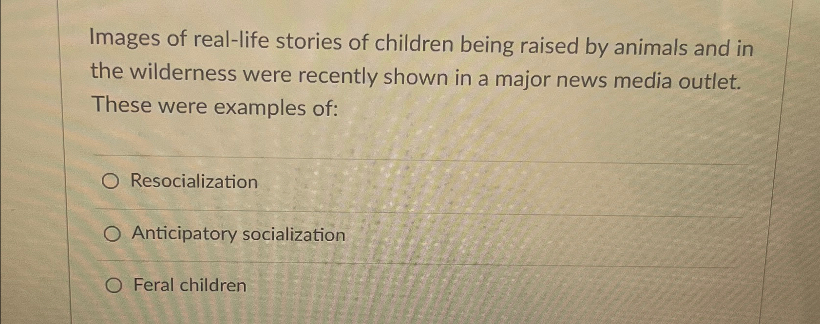 Solved Images of real-life stories of children being raised | Chegg.com