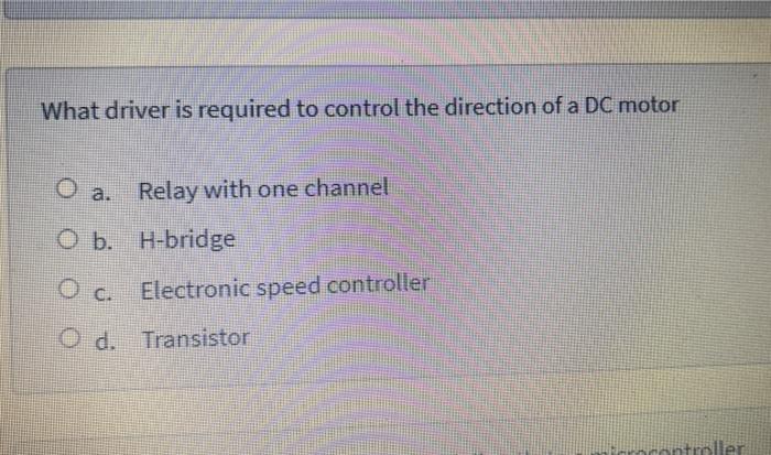 Solved Spinlock is used in microcontroller programming to do | Chegg.com