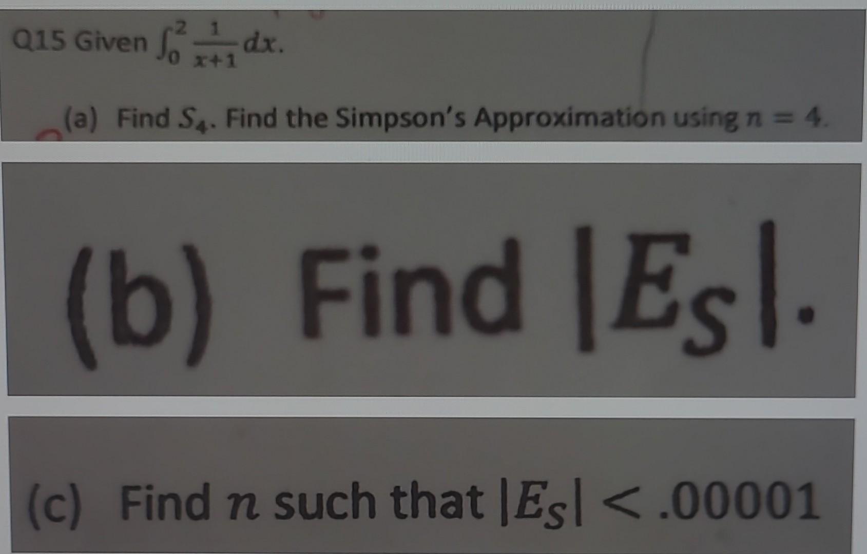 Solved (b) Find \\( \\left|E_{S}\\right| \\). (c) Find \\( n | Chegg.com