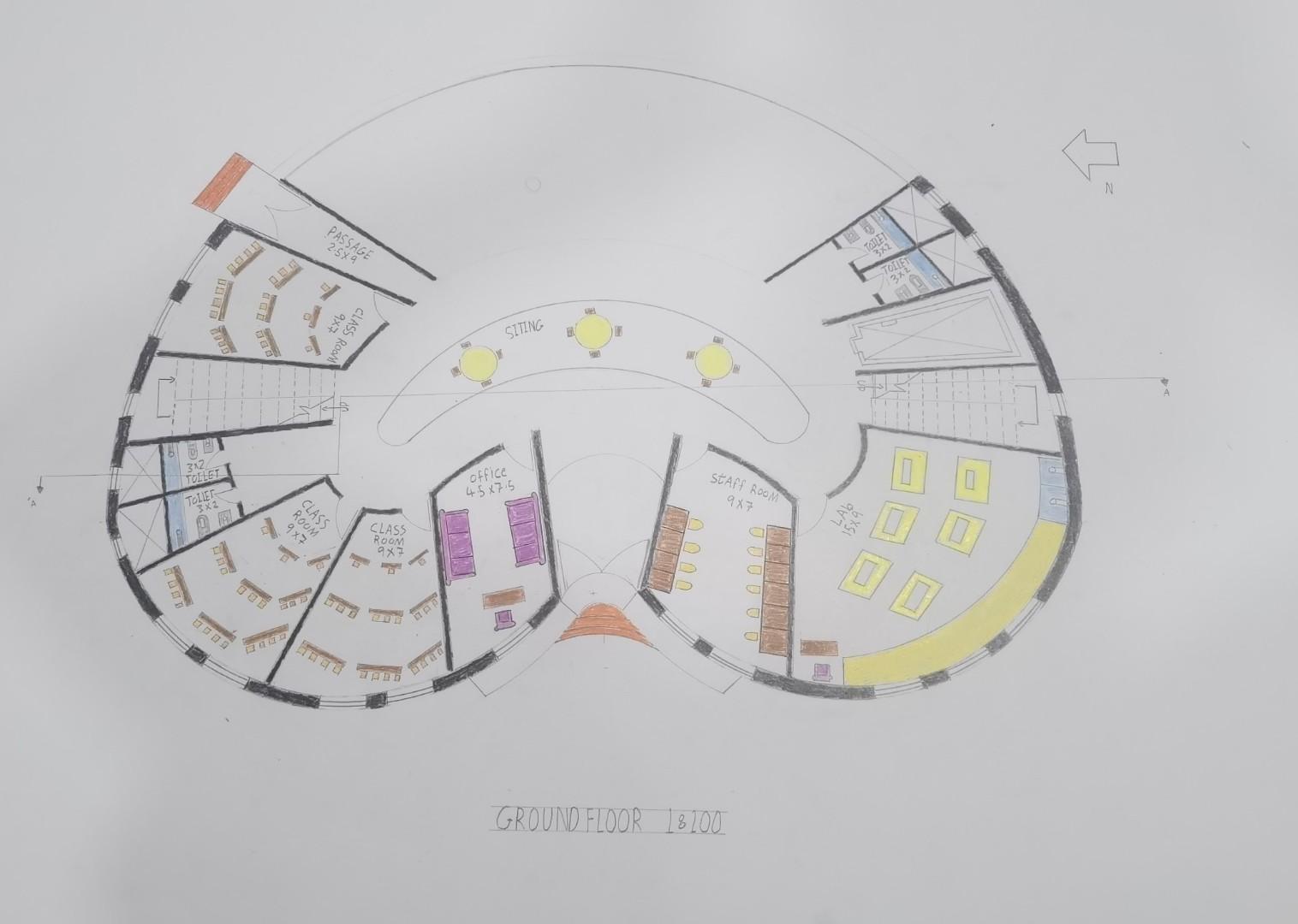 w N PASSAGE 2.589 TOILET 3x2 TOITS 13x2 CLASS Roolid | Chegg.com