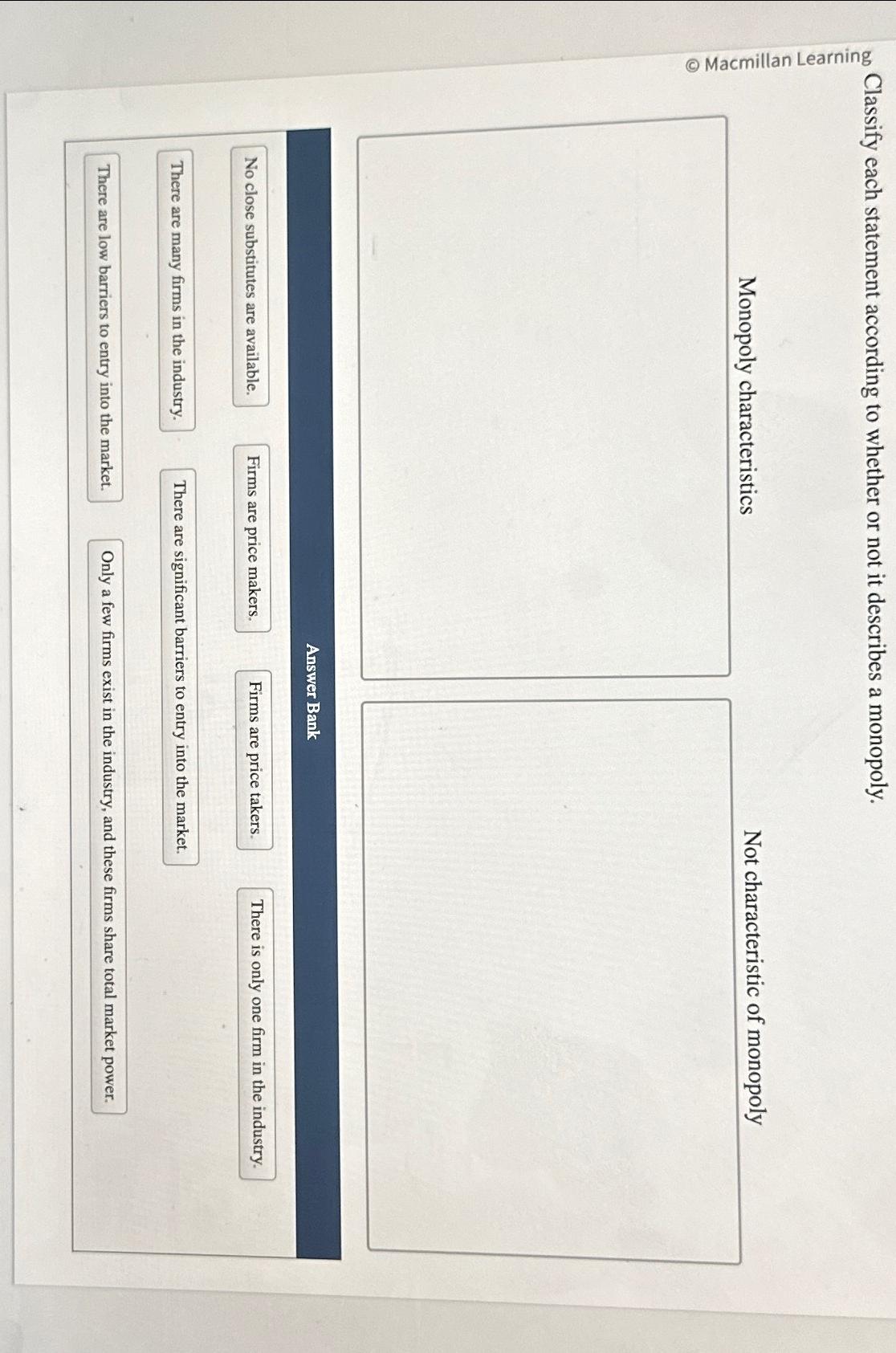 Solved a) ﻿Classify each statement according to whether or | Chegg.com