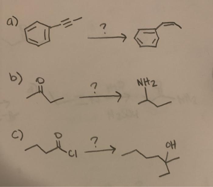 Solved b) NH2 C) 고 애 CI | Chegg.com