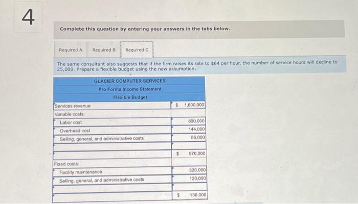 Solved Howard Cooper, the president of Glacier Computer | Chegg.com