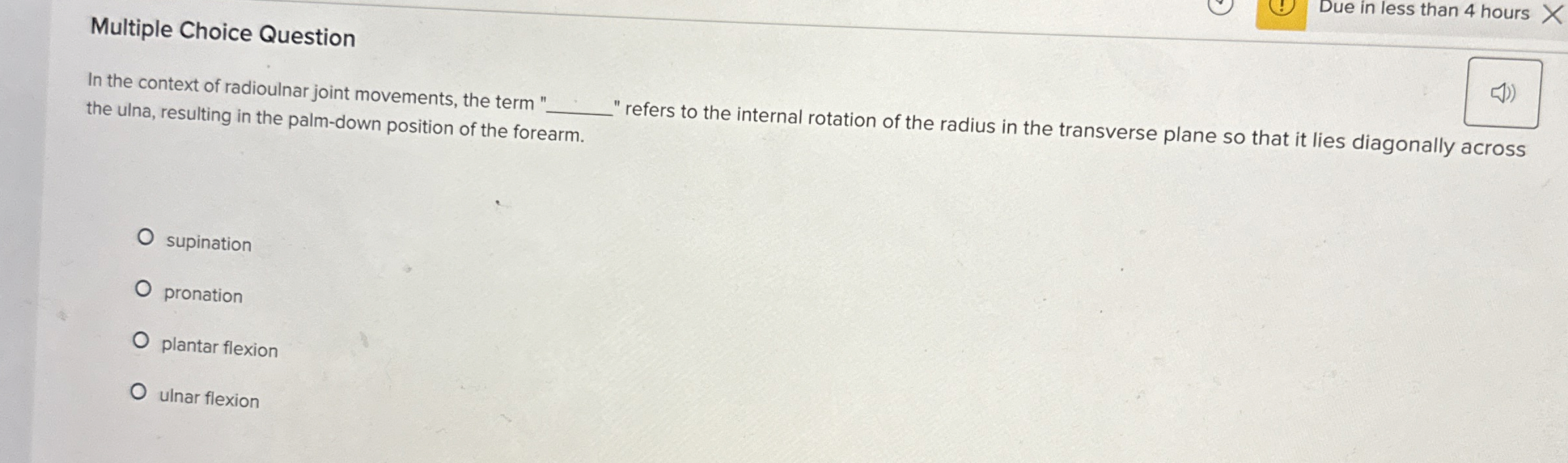 Solved Due in less than 4 ﻿hoursMultiple Choice QuestionIn | Chegg.com