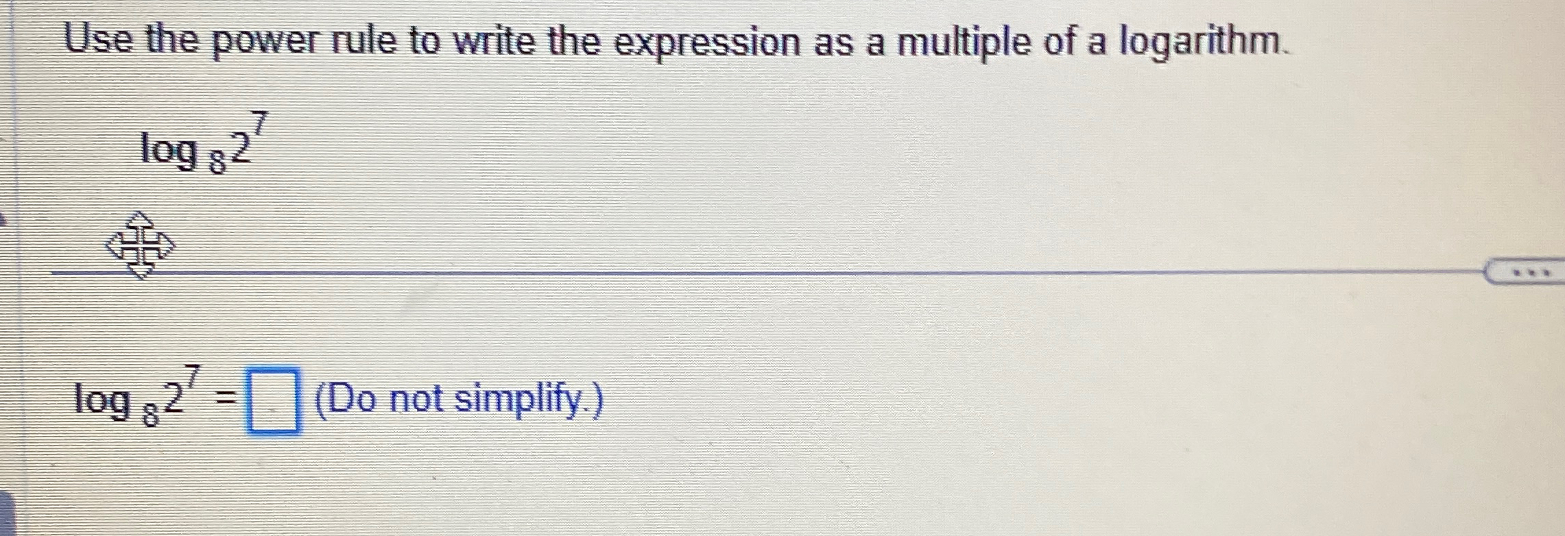 Solved Use the power rule to write the expression as a | Chegg.com
