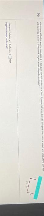 Solved The wath, labeled x in thit fours, is leet. (Type an | Chegg.com