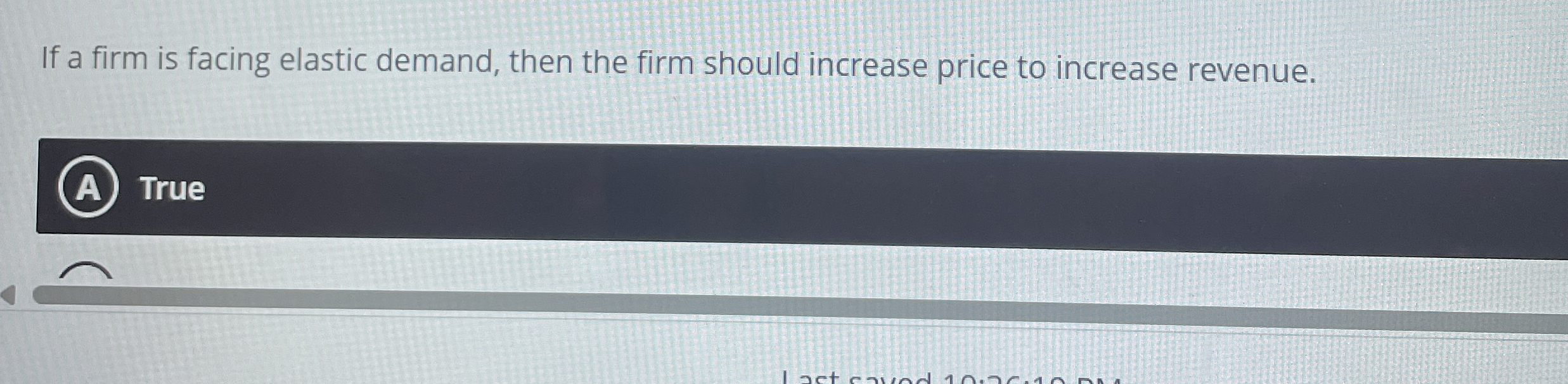 Solved If a firm is facing elastic demand, then the firm | Chegg.com