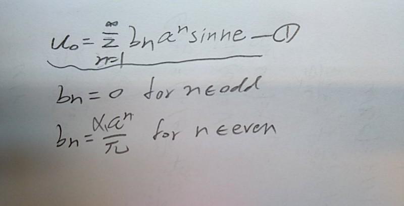 Solved Uo- ² bnarsinne - CD ml bn=0 for neodd bn = Xian for | Chegg.com