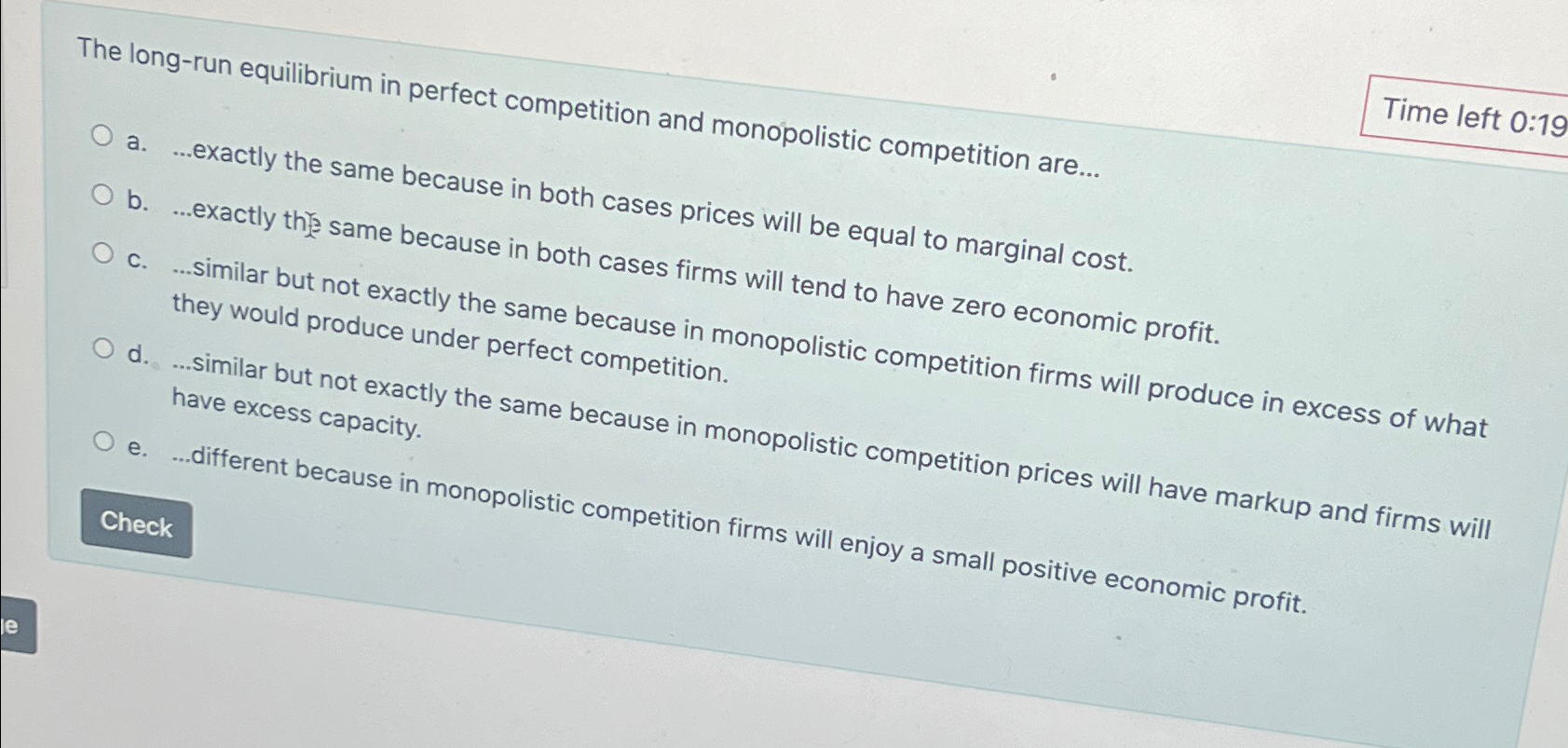 Solved The long-run equilibrium in perfect competition and | Chegg.com