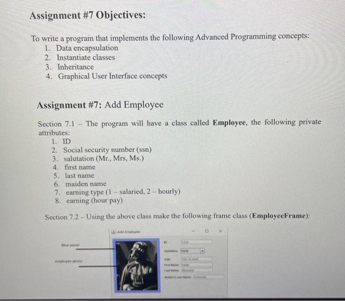 Solved To write a program that implements the following | Chegg.com
