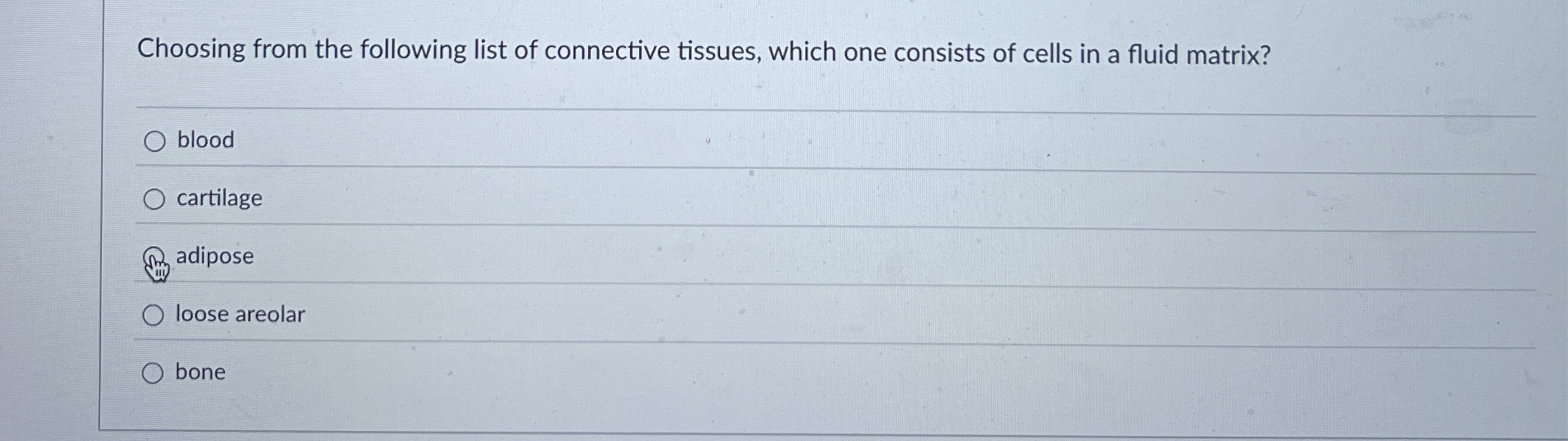 Choosing from the following list of connective | Chegg.com