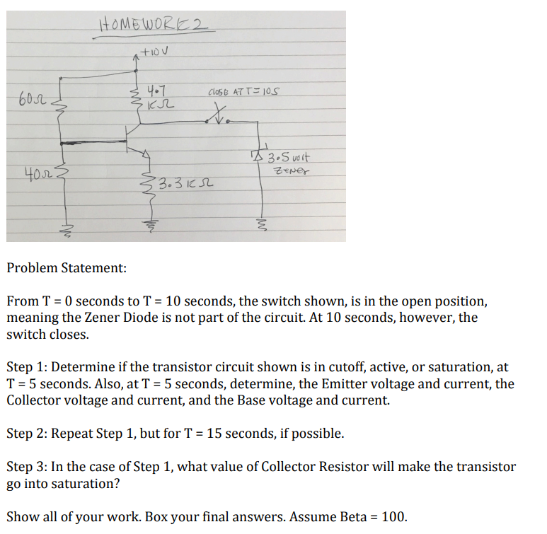 Solved Problem Statement:From \( \mathrm{T}=0 \) ﻿seconds to | Chegg.com