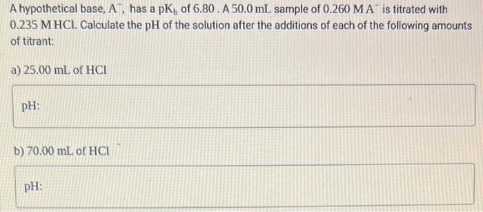 Solved Hypochlorous acid, HOCl, has a pKa of 7.530 . If a | Chegg.com